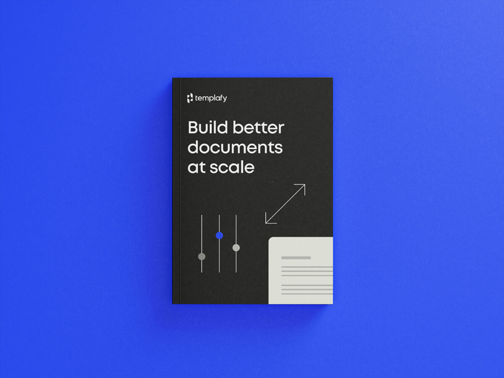 Build better documents at scale - Templafy