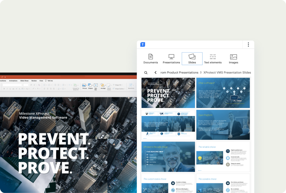 Milestone Systems case study - Templafy