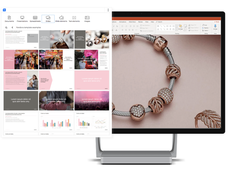 PANDORA case study - Templafy