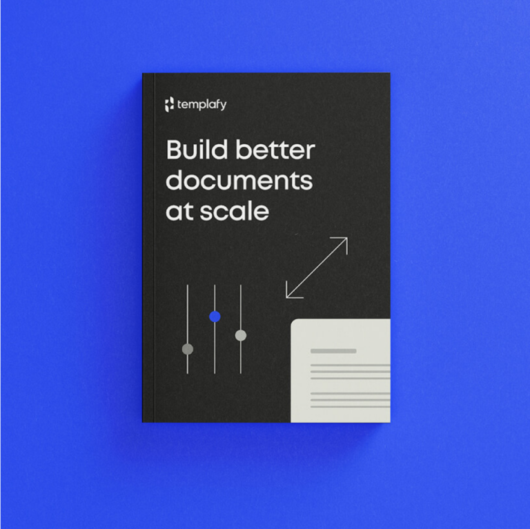 Build better documents at scale - Templafy