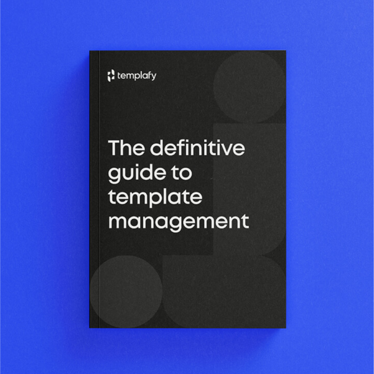 Automated template management - Templafy