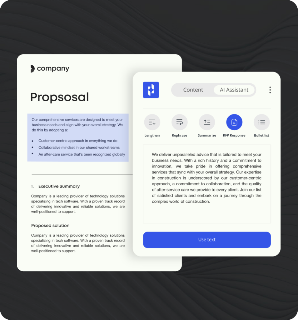 Sales Content Management software - Templafy